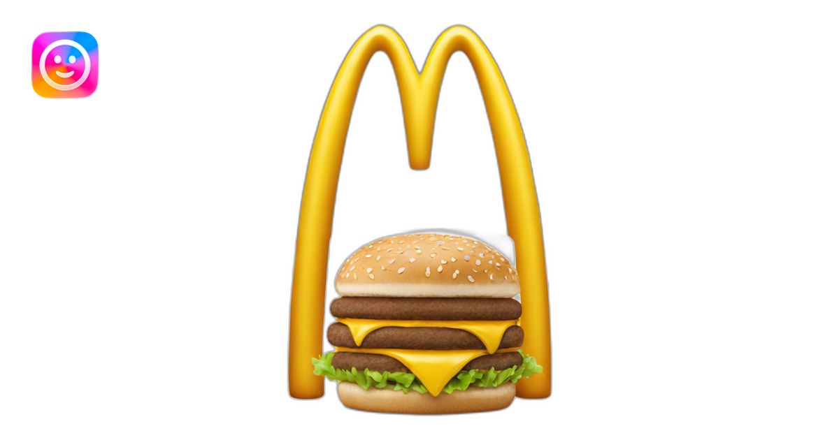 McDonalds logo emoji | AI Emoji Generator