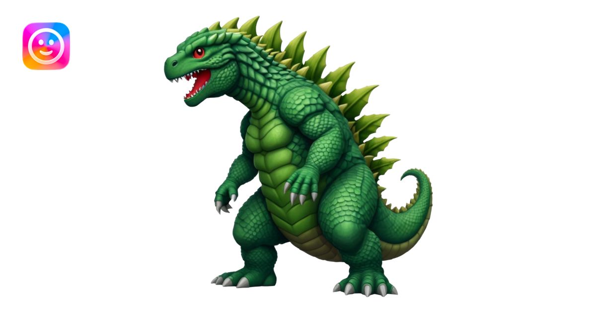 Godzilla emoji | AI Emoji Generator