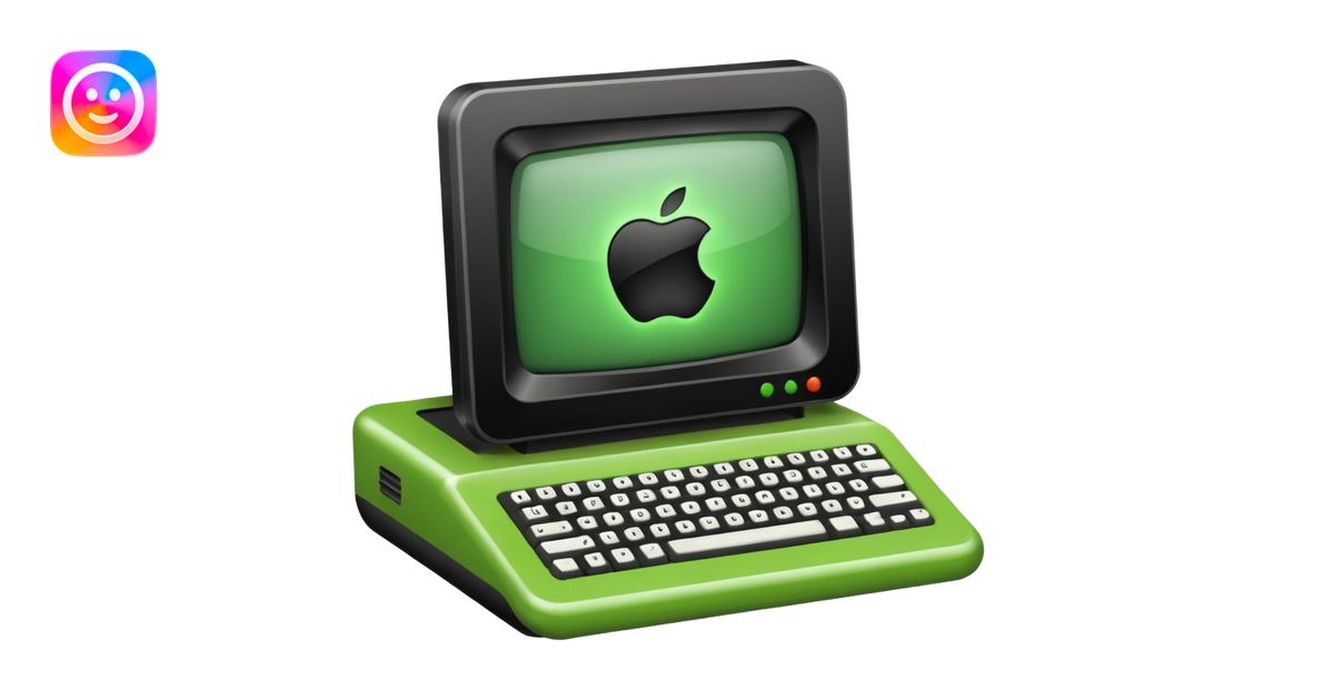 mac os icon code transpiler compiler terminal, black and green, retro ...