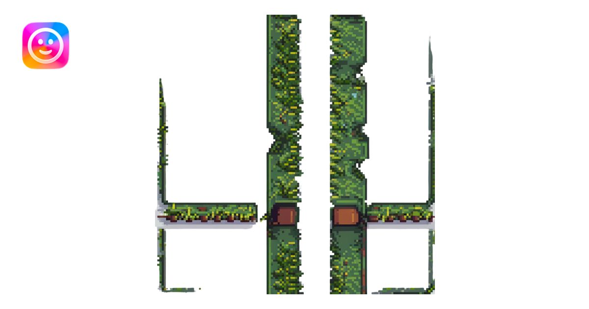 pixel art straight road with green grass on both sides illustration ...