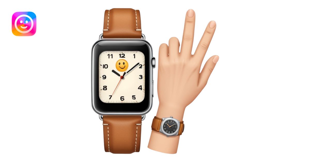 Just the finger like in the 4 picture but the watch on top of the ...