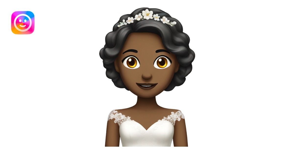 Girls married emoji | AI Emoji Generator