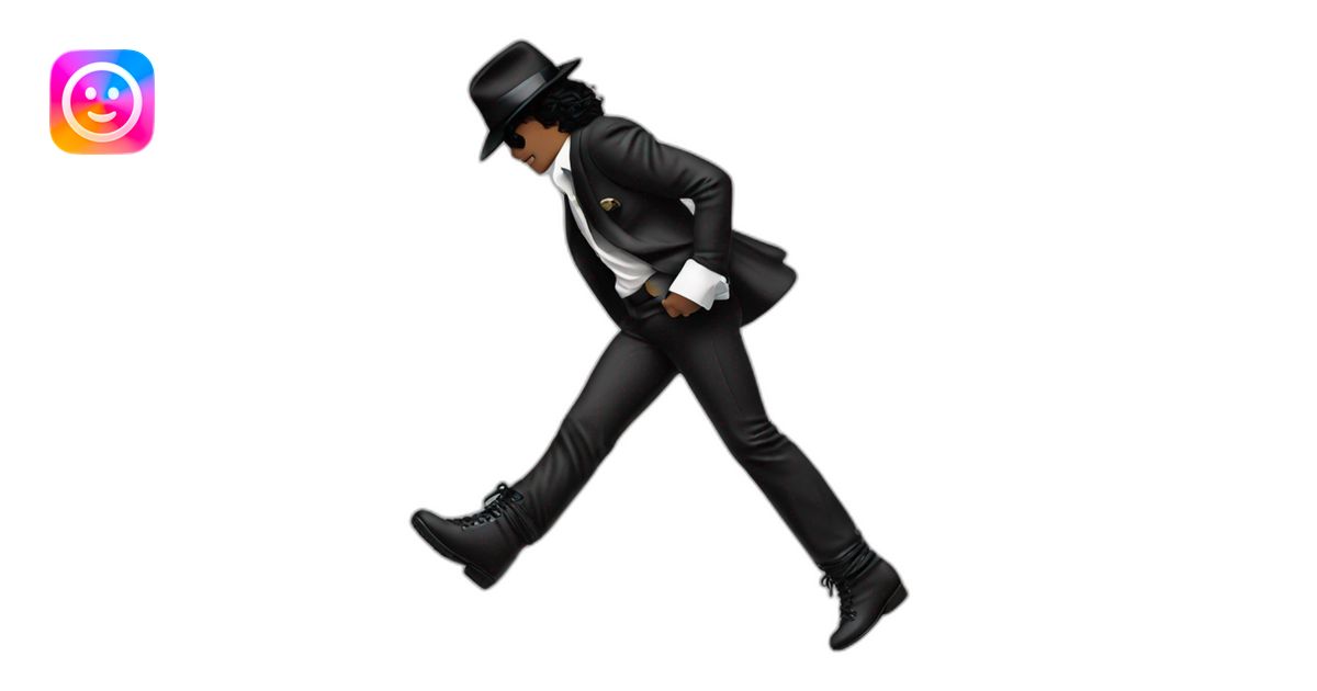 michael jackson moonwalking emoji | AI Emoji Generator
