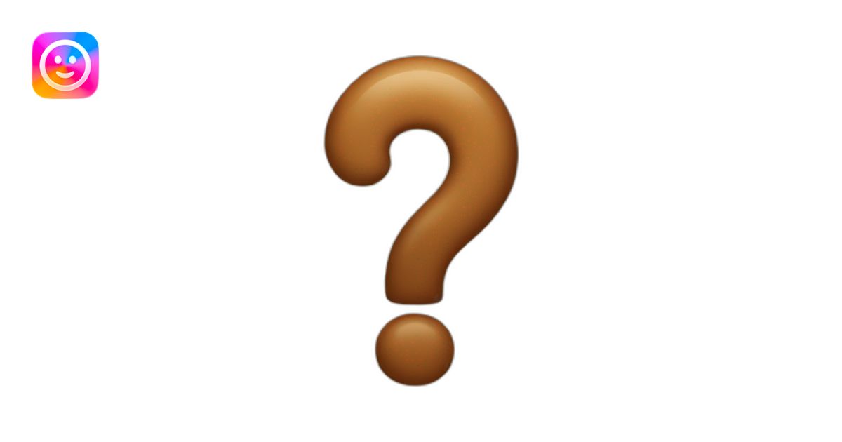 question mark emoji emoji | AI Emoji Generator