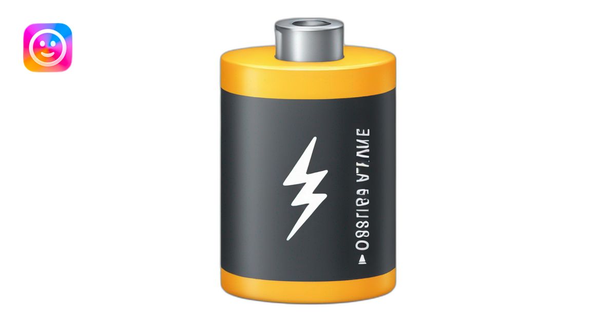 battery emoji | AI Emoji Generator