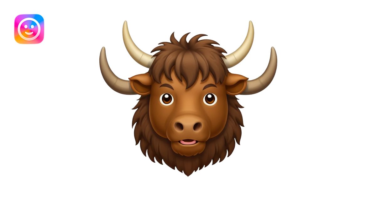 Yak emoji | AI Emoji Generator