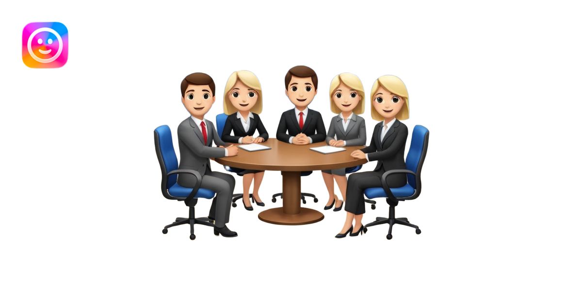 meeting emoji | AI Emoji Generator