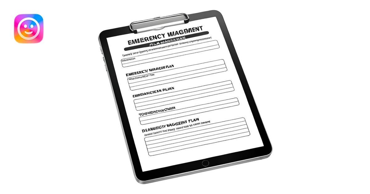 emergency management plan emoji | AI Emoji Generator