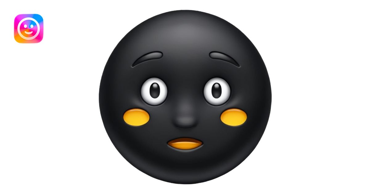 black object emoji | AI Emoji Generator