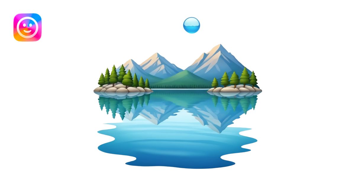 water lake pound emoji | AI Emoji Generator