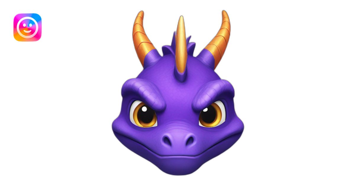 Spyro emoji | AI Emoji Generator