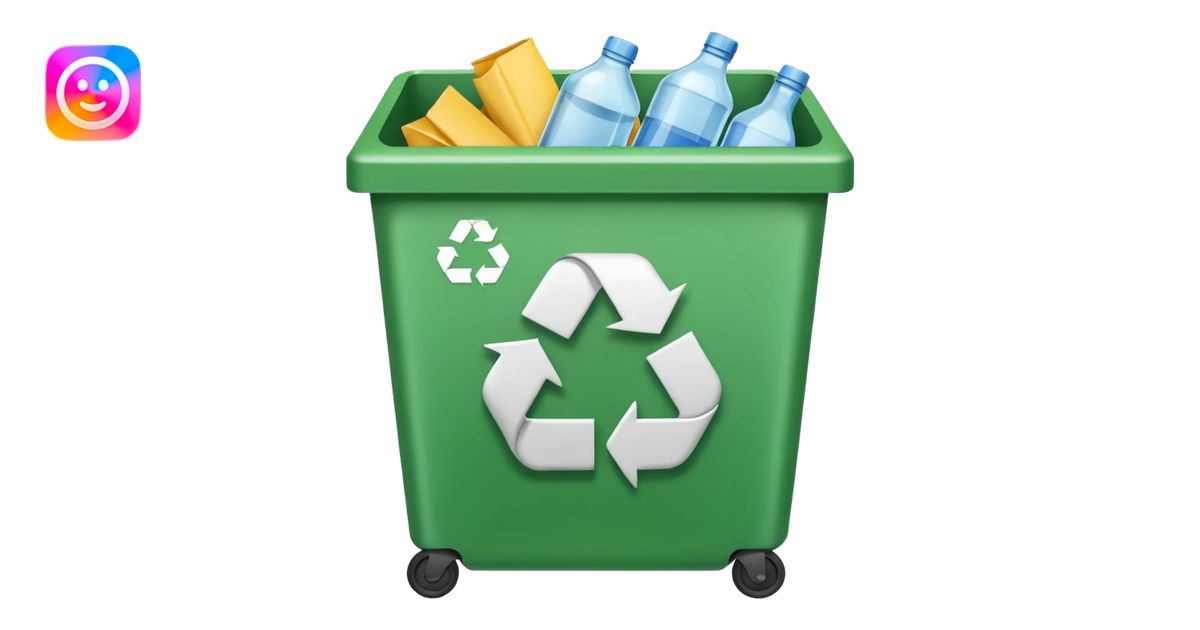 white recycle emoji | AI Emoji Generator