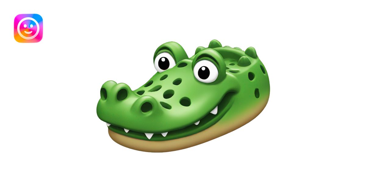 Crocs emoji | AI Emoji Generator