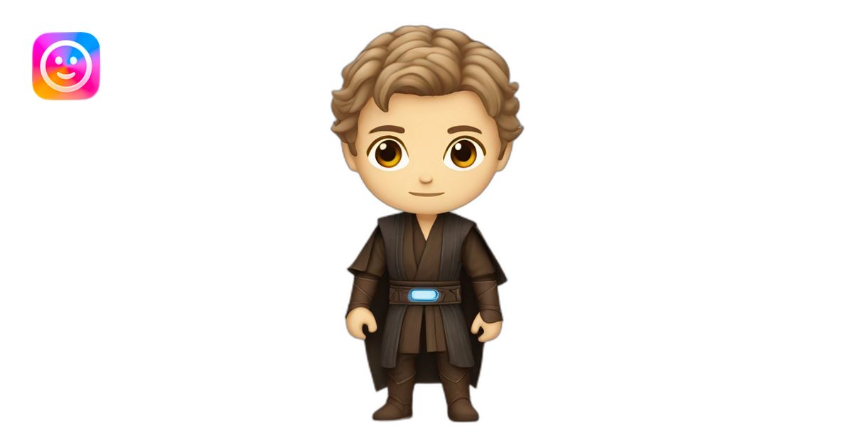 chibi anakin skywalker emoji | AI Emoji Generator