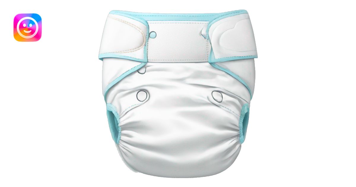 A disposable diaper emoji | AI Emoji Generator