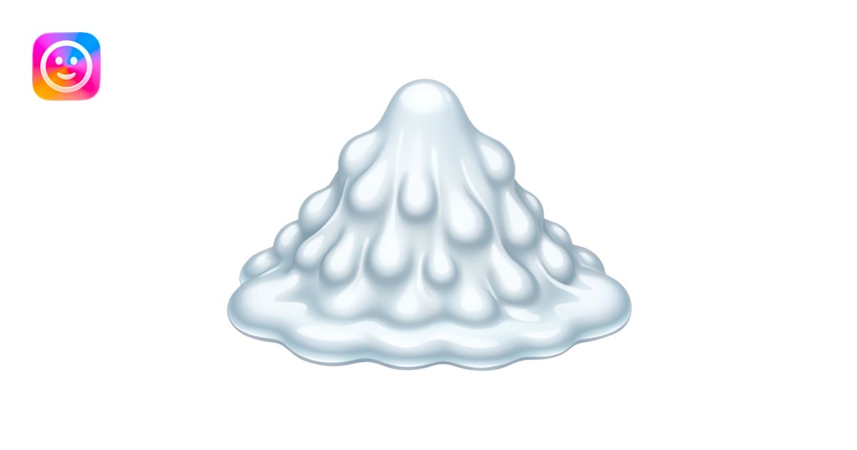 white goo emoji | AI Emoji Generator