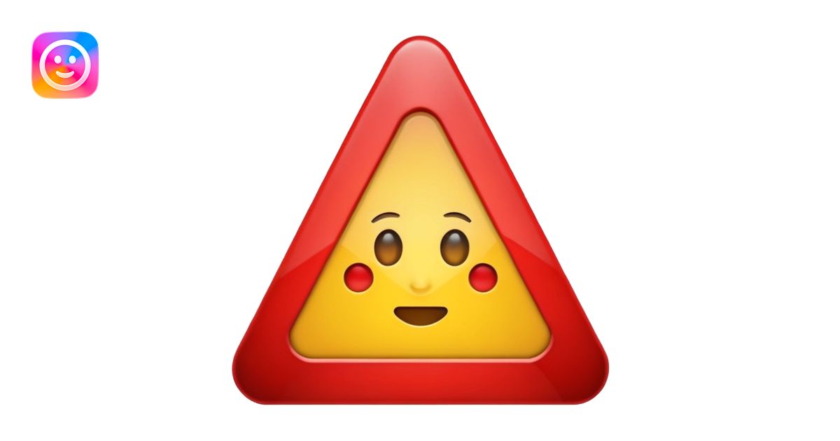 Warning Icon emoji | AI Emoji Generator
