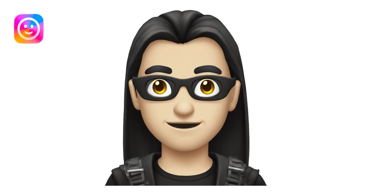 goth gamer emoji | AI Emoji Generator
