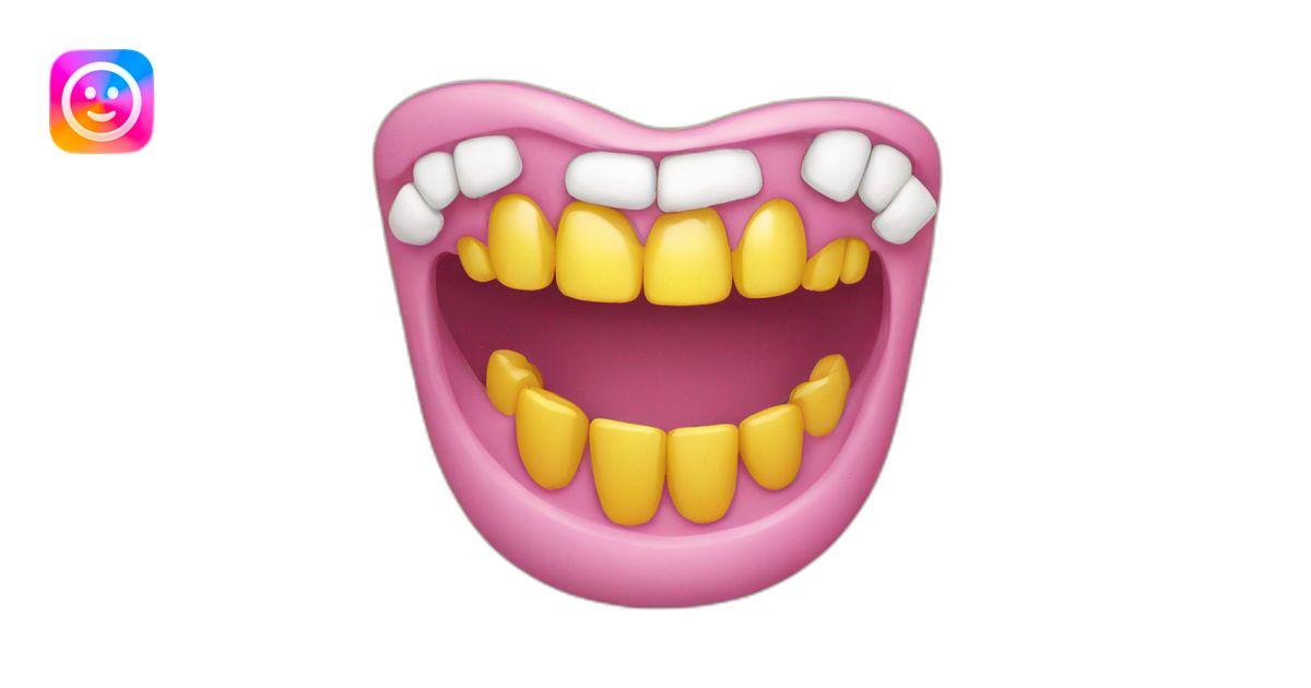 Dientes emoji | AI Emoji Generator