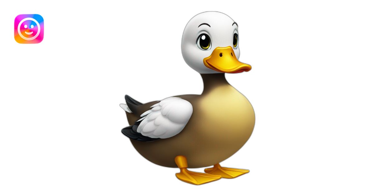 POWER DUCK emoji | AI Emoji Generator