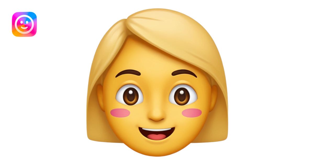 Create a bold, cartoon-style emoji with a transparent background ...