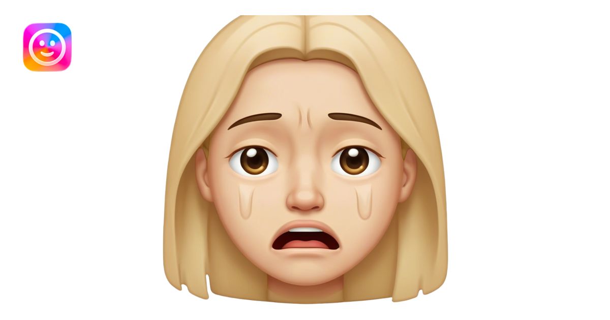 Hey crying emoji | AI Emoji Generator