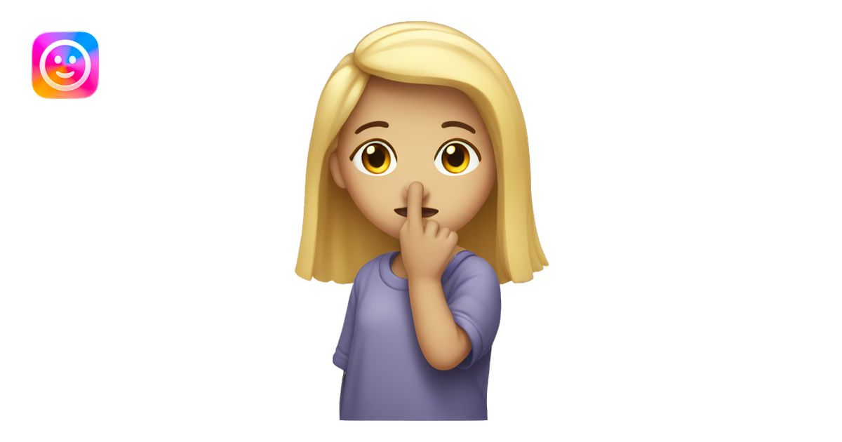 Sad girl waving goodbye emoji | AI Emoji Generator