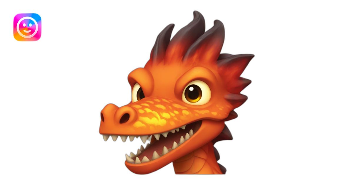 Dracaufeu emoji | AI Emoji Generator