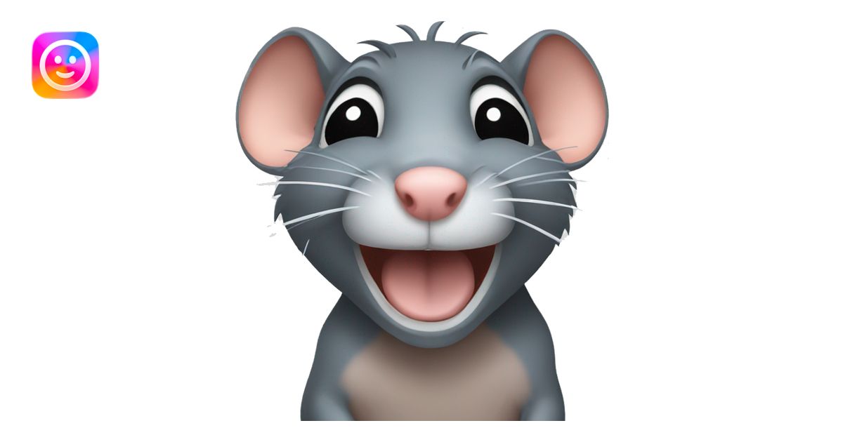 Rat crying emoji | AI Emoji Generator