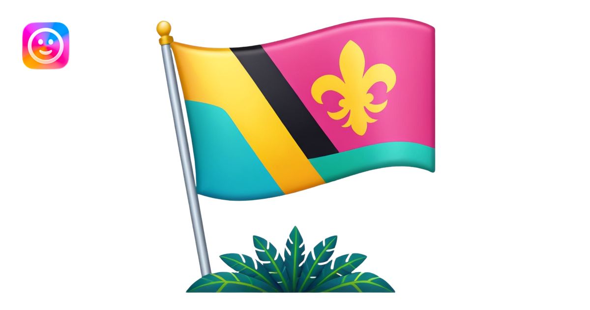 Floptropica flag emoji | AI Emoji Generator