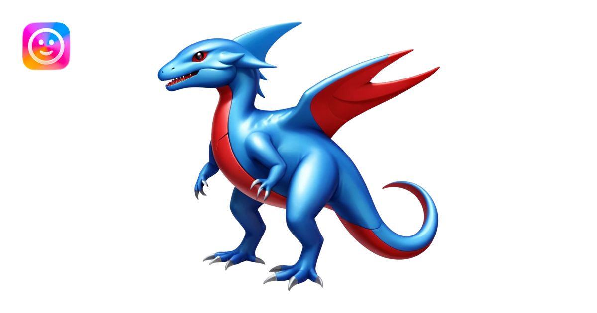 Shiny Glossy Oily Futuristic Latios-Gabite-Salandit-Helioptile-fusion ...