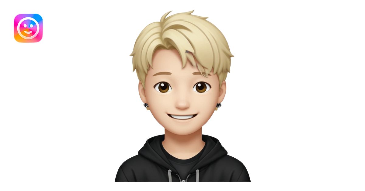 Felix from Stray Kids emoji | AI Emoji Generator