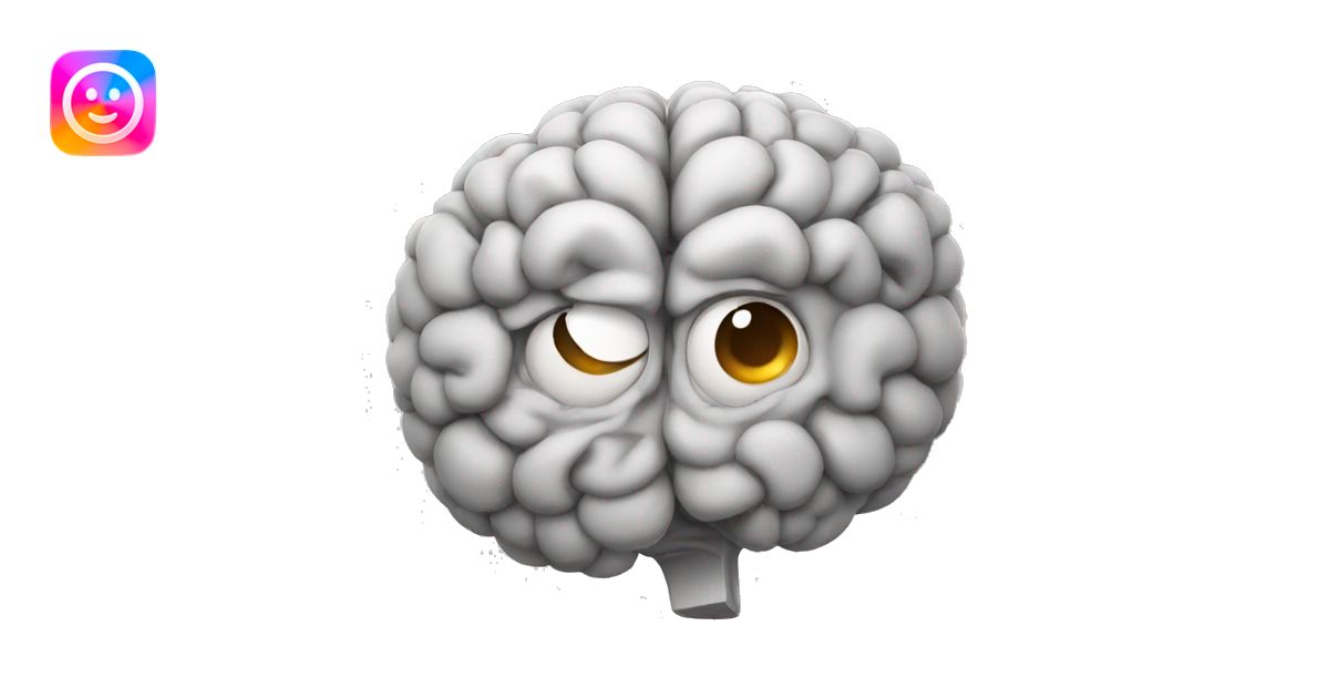 goofy brain emoji | AI Emoji Generator