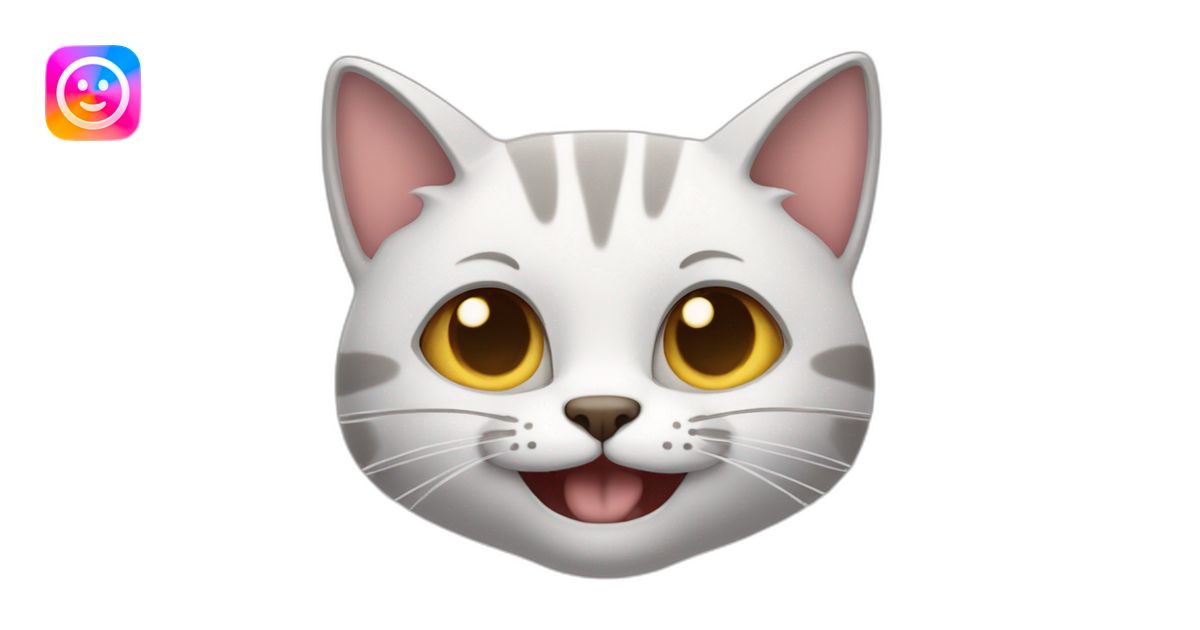 gatito feliz emoji | AI Emoji Generator