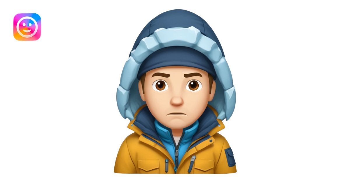 ice cave explorer emoji | AI Emoji Generator