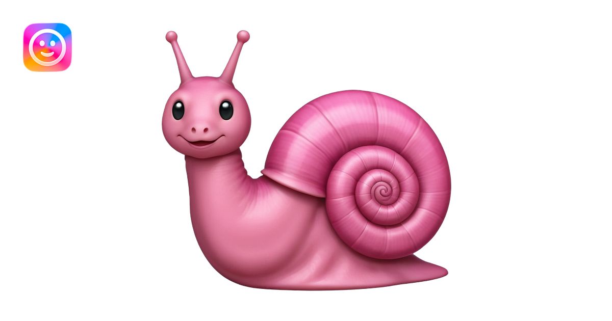 snail + heart emoji | AI Emoji Generator