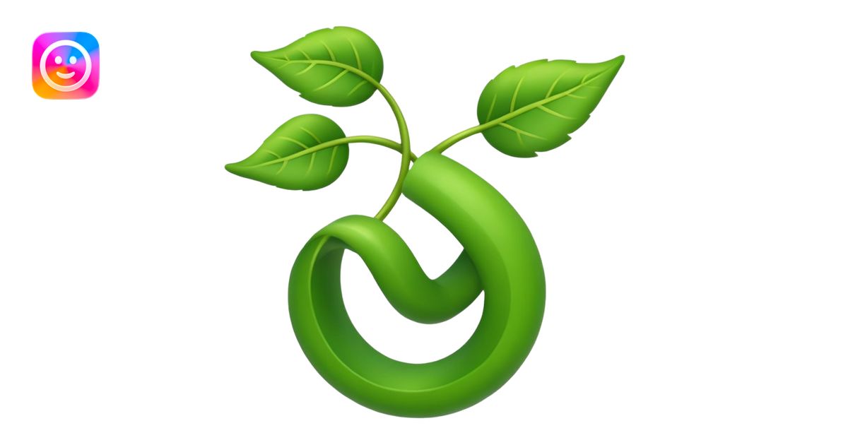 emoji check mark of vine emoji | AI Emoji Generator