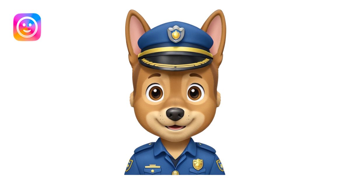 Paw patrol chase emoji | AI Emoji Generator