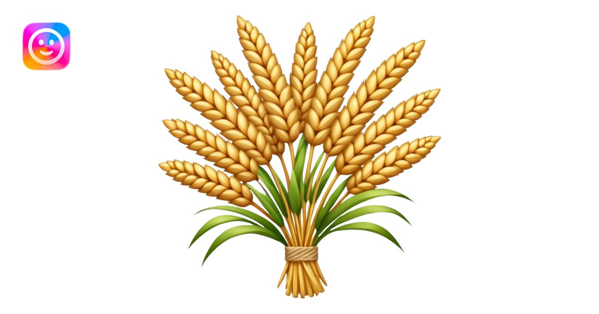 bouquet of ears of grain emoji | AI Emoji Generator