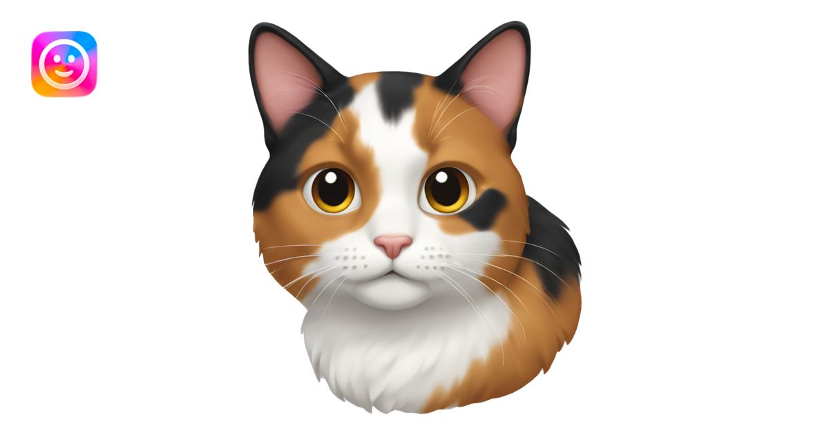 calico cat emoji | AI Emoji Generator