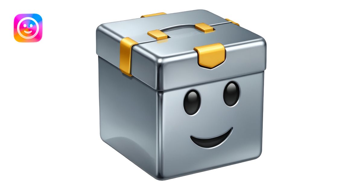 Box in x emoji | AI Emoji Generator