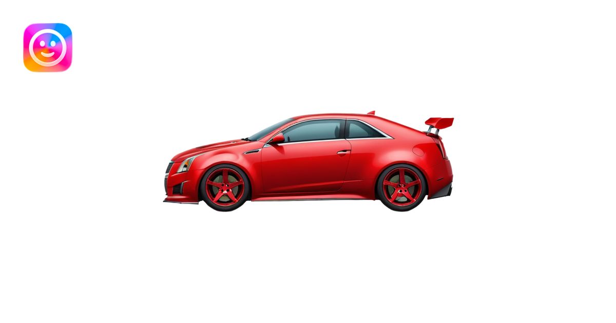 Red cts wide body emoji | AI Emoji Generator