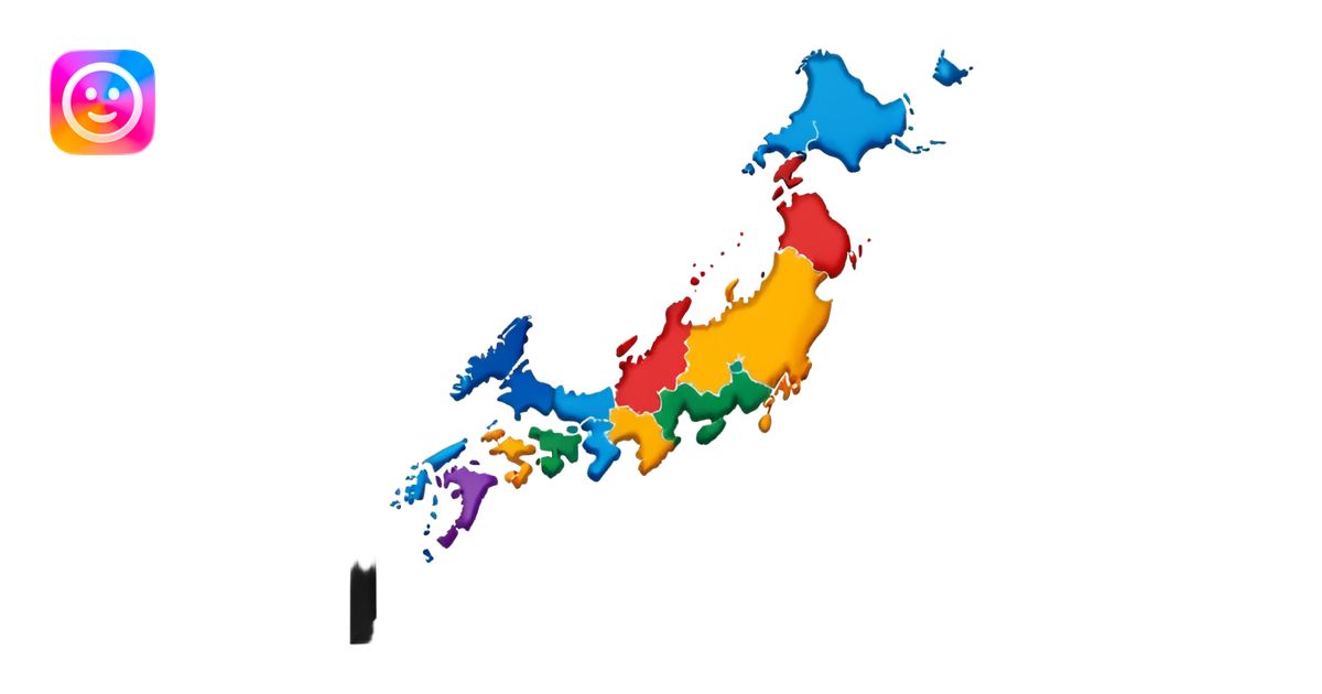 japan county map emoji | AI Emoji Generator