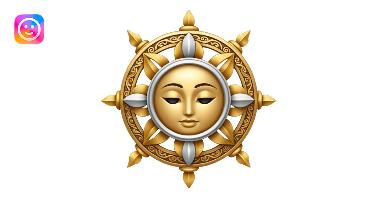 symbol of divine synergy between earth God, sun God, sea God and Death ...