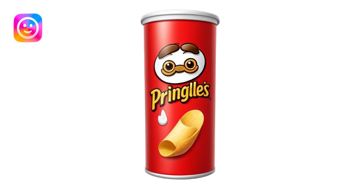 The pringles logo emoji | AI Emoji Generator