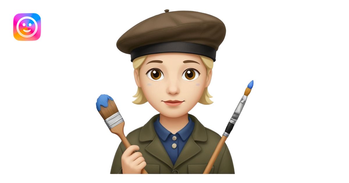 Austrian painter hitler emoji | AI Emoji Generator