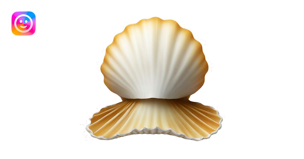 Shell with a perl emoji | AI Emoji Generator