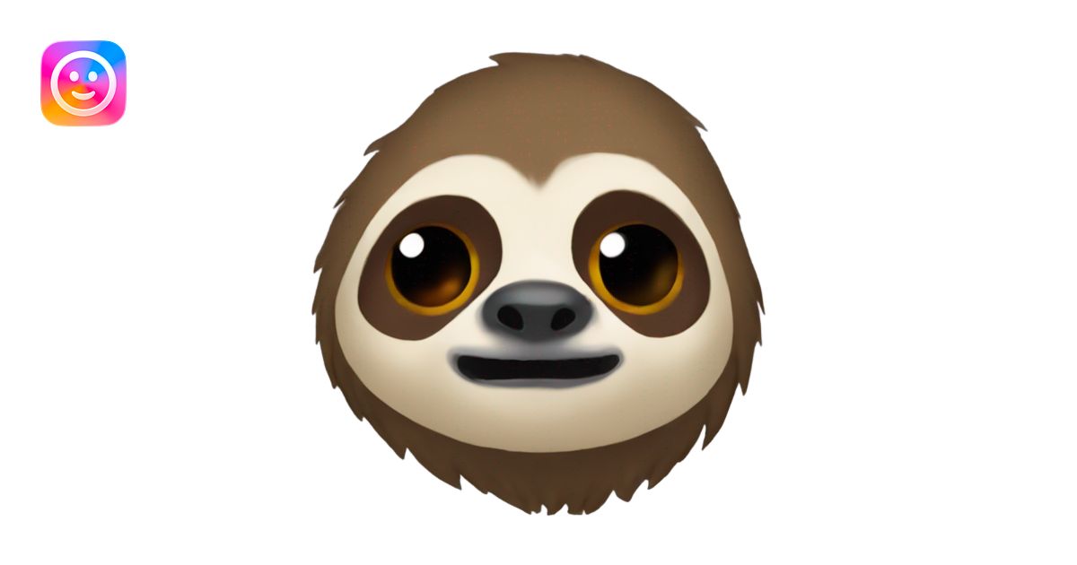 Cave sloth emoji | AI Emoji Generator