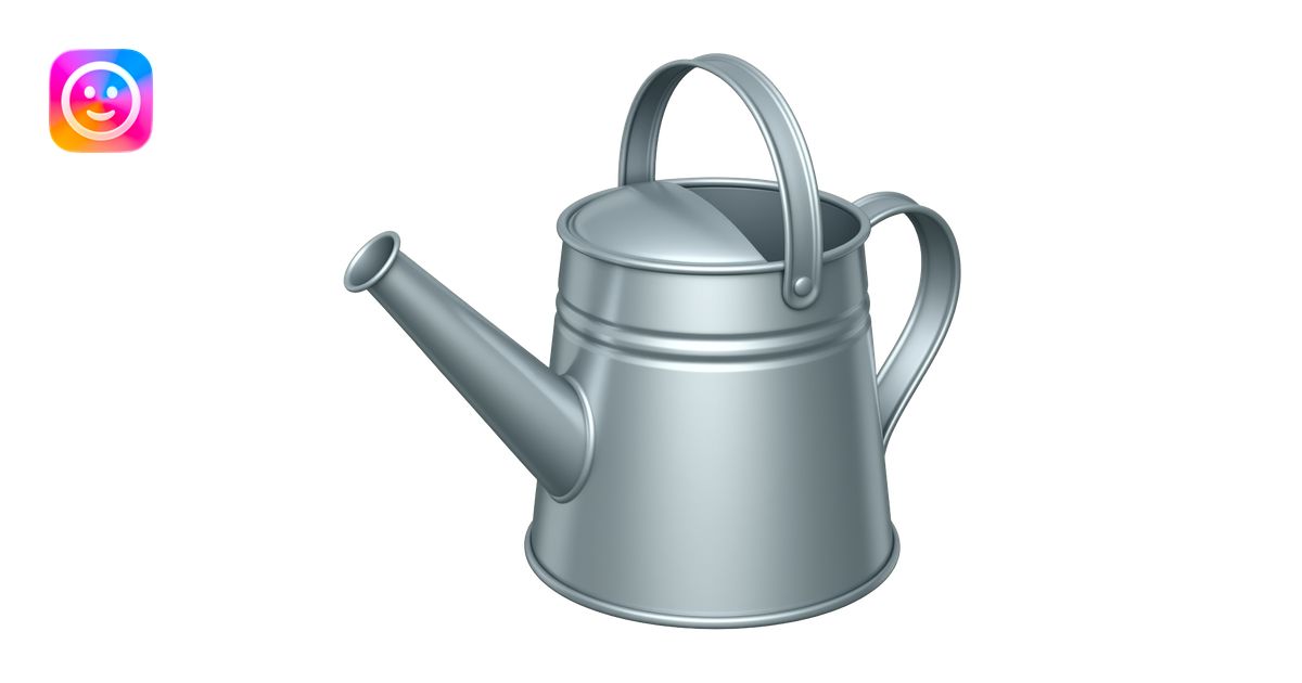 Watering the plants emoji | AI Emoji Generator
