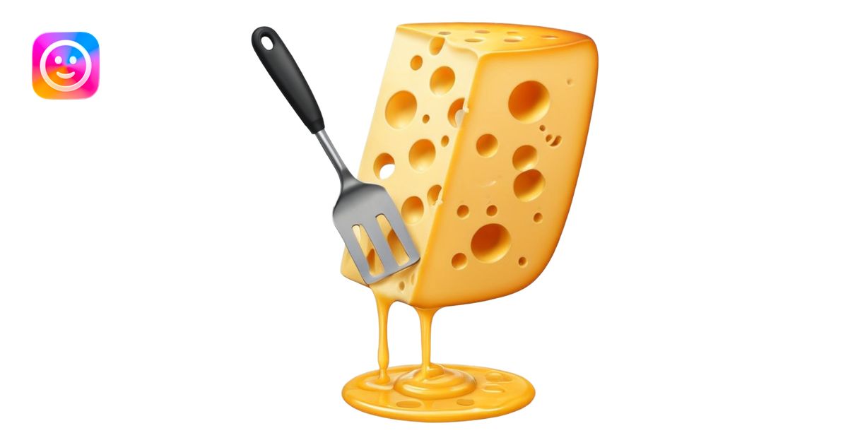 a half vertical wheel of cheese being scraped with a metal spatula ...